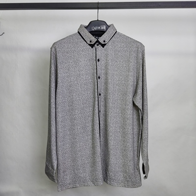 依wen牌  高端商务T恤  男装时尚休闲长袖T恤T2267