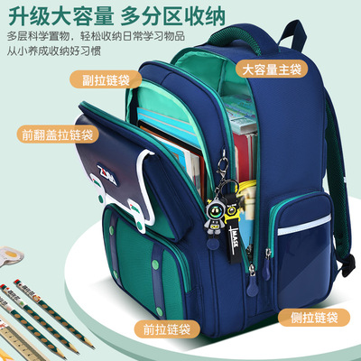 日本进口书包男小学生男女孩书包