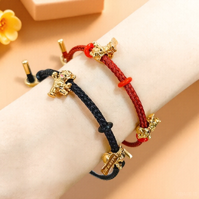 【任选3件包邮】哈尔滨赛事文创纪念品八字扣镀金手链礼品