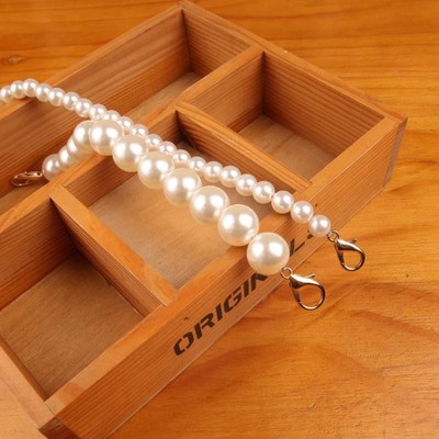 手工包包配件珍珠链条小香风