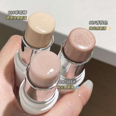 韩女水光肌！Gellas高光棒多用膏