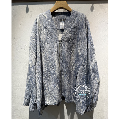 INITIAL国内代购 26春女V领晕染肌理时尚外套26SJKFMCXX015不退换