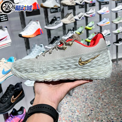 Nike耐克男子2026秋S.T. Charge EP防滑耐磨低帮篮球鞋IO8062-001