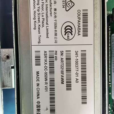 {议价}ASR1KX-DC-950W-R 341-100377-0