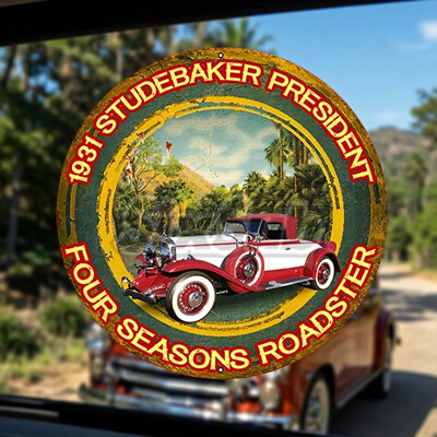 1931Studebaker复古个性车身贴纸汽车装饰贴反光贴