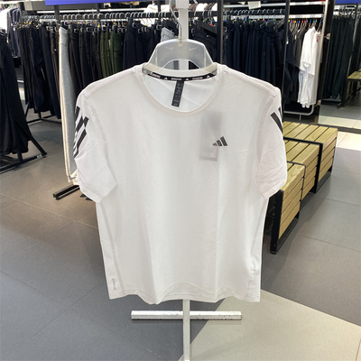 Adidas/阿迪达斯健身休闲短袖T恤