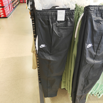 正品Nike/耐克男子新款印花跑步驯龙梭织运动休闲长裤 DX0625-010