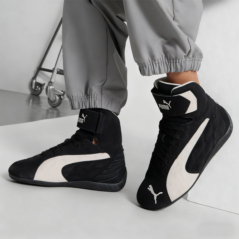 彪马 PUMA SPEEDCAT MID 舒适百搭耐磨  休闲中帮鞋 400384 01