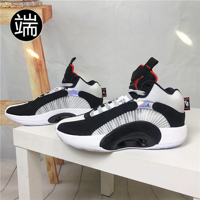 JORDANAJ35黑白红实战篮球鞋