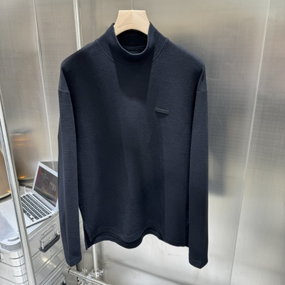 轻熟风儿纯色净版高领衫