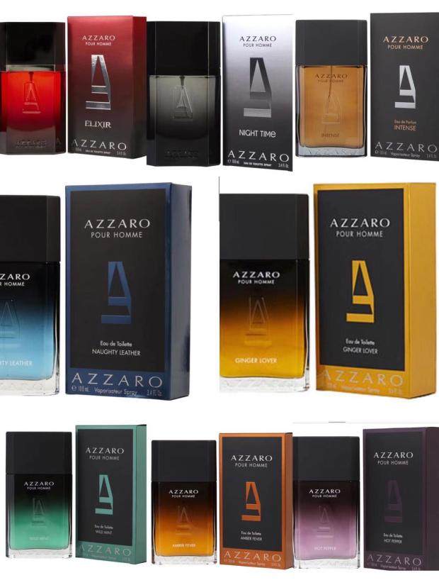 阿莎罗AZZARO男士香水同名精粹极致版今夜的我皮革野薄荷狂热琥珀_虎窝淘