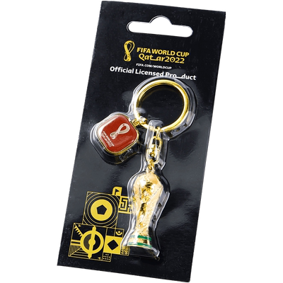 钥匙扣世界杯QATAR卡塔尔