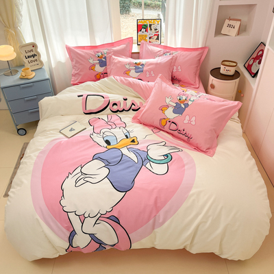 四件套纯棉卡通米奇米妮男孩女孩