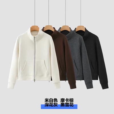 轻奢暖冬|立领收腰外套