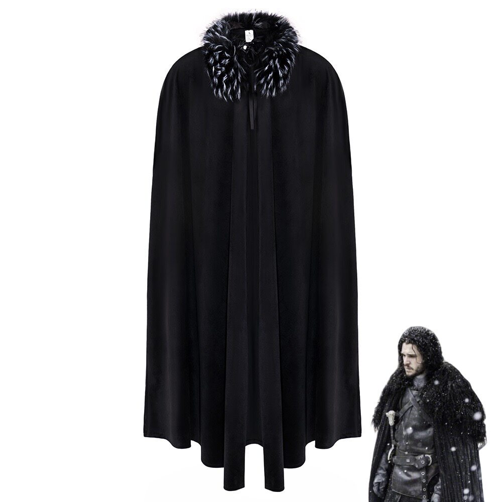权力的游戏雪诺披风cos服中世纪文艺复兴斗篷万圣节cosplay扮演服