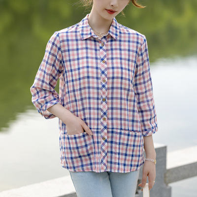 富木双层上纯棉清爽透气舒适