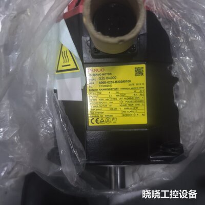 议价FANUC伺服电机型号A06B-0235-B2020100全