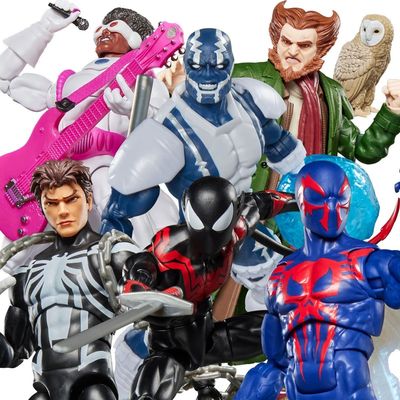 Marvel Legends 复古挂卡强心剂猫头鹰蜘蛛侠催眠客6寸可动人偶
