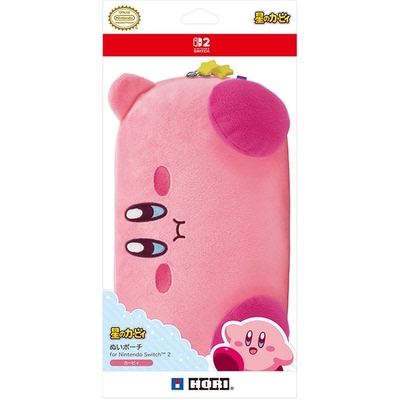 HORI星之卡比Kirby毛绒Nintendo Switch 2收纳包 NS2