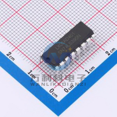 SN74LS390N 计数器/分频器 DIP-16封装 原装正品