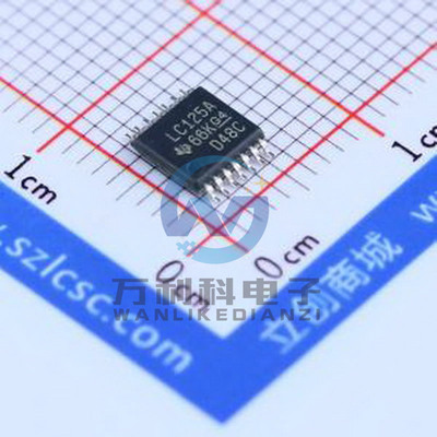 SN74LVC125APWR 缓冲器/驱动器/收发器 TSSOP-14封装 原装正品