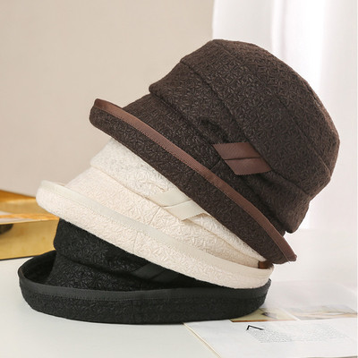 休闲舒适时尚渔夫帽女春秋冬百搭
