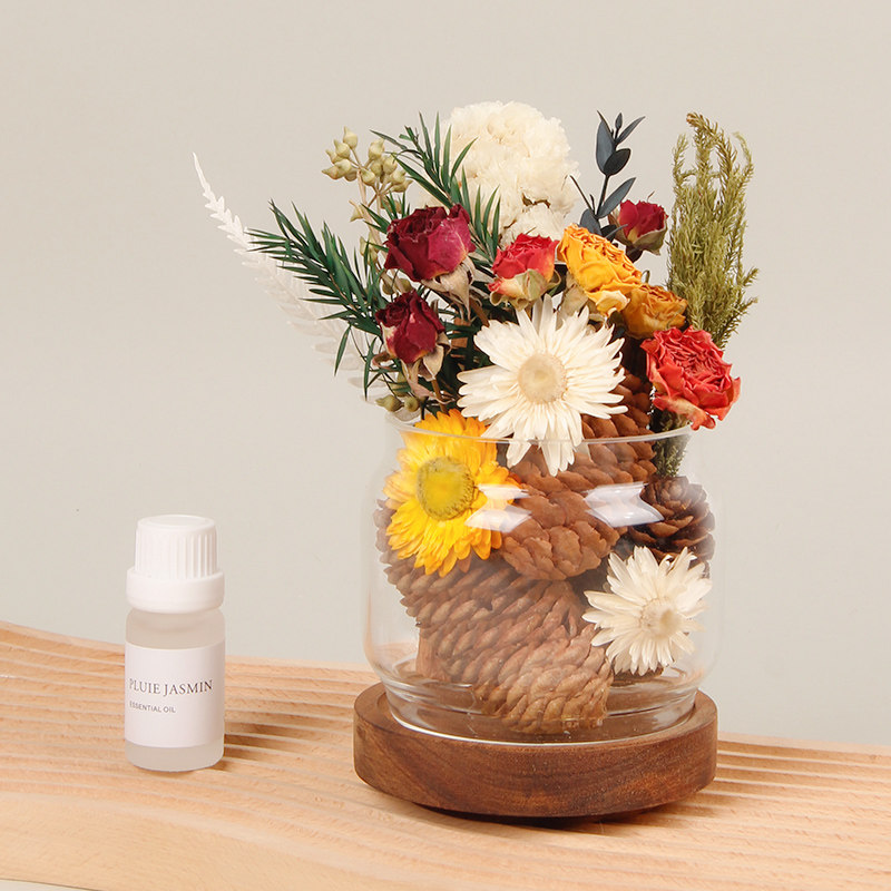 伴手礼手作diy干花无火香薰家用室内持久摆件小众高级礼物送女生