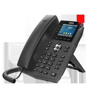 Fanvil/方位X3V局域网IP话机 WIFI办公座机 VOIP桌面办公电话 彩