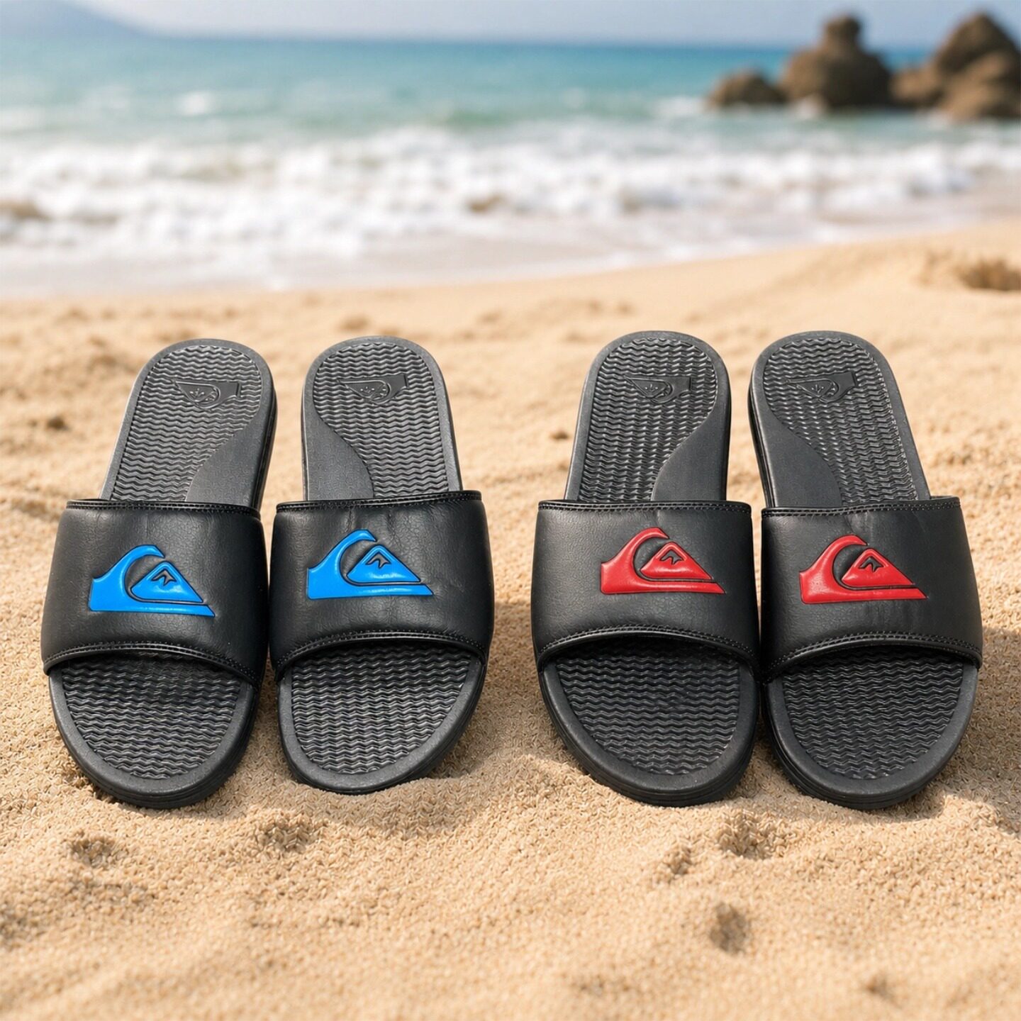现货潮流Quiksilver2026新款夏季凉拖鞋男士防滑软底一字拖防臭