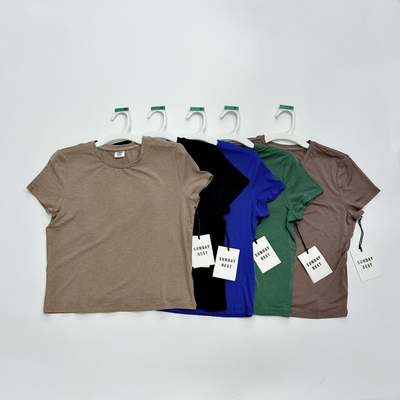 最后一批加拿大女装sundaybest夏季夏款女士短袖T恤H3