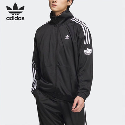阿迪达斯三叶草男女经典休闲立领夹克外套 JL8396 JL8397 JL8399