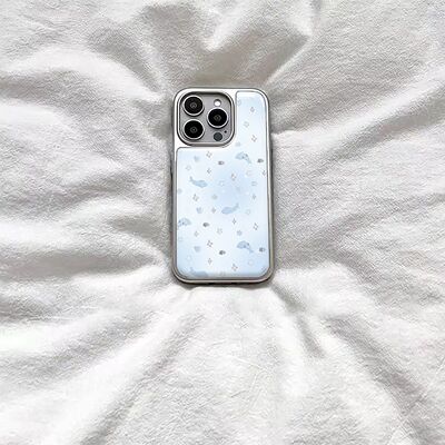 ins可爱复古星星海豚滴胶手机壳适用苹果iPhone17promax手机壳软边16防摔15原创小米141312/11华为mate60P780