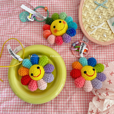 礼物挂饰太阳花包包挂件后视镜