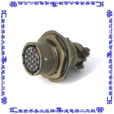 MSW07E14-18S 连接器接插件JAM NUT RECEPTACLE, ENVIRONMENTA