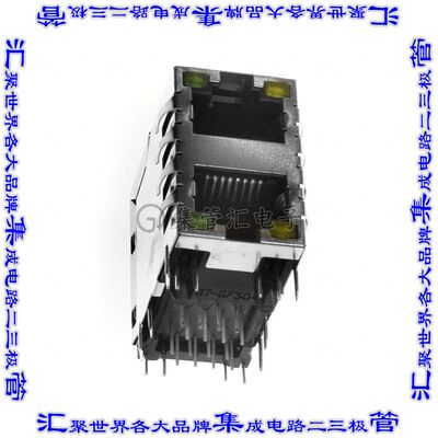 6368011-3 连接器接插件CONN MOD JACK 8P8C R/A SHIELDED