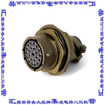 MSW07E16-23S 连接器接插件JAM NUT RECEPTACLE, ENVIRONMENTA