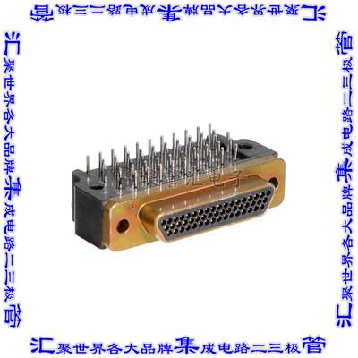 M83513/11-G01CN 连接器接插件CONN MICRO-D PLUG 51POS R/A SLDR