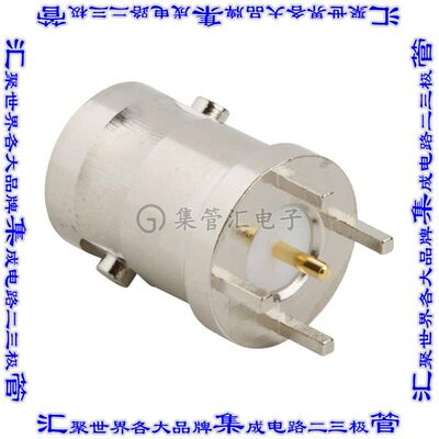 112405-12 连接器接插件BNC STRAIGHT PCB JACK, THROUGH H