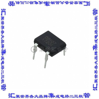 DB105 桥式整流器二极管 BRIDGE RECT 1PHASE 600V 1A DB-M