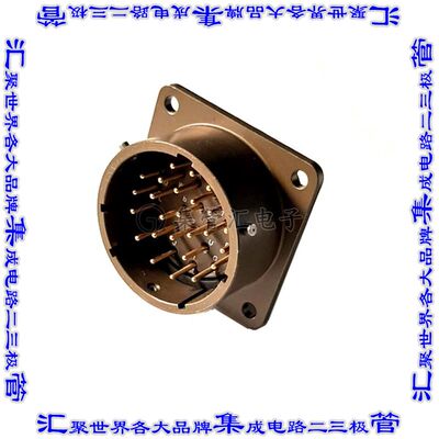 MSW02E20-25P 连接器接插件BOX MOUNT RECEPTACLE, ENVIRONMEN