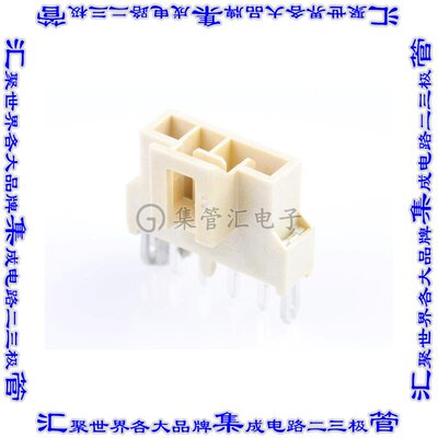 1053112104 连接器接插件NANOFIT HDR VT SGL FRK 4CKT TIN