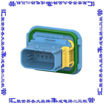 4-1564520-1 连接器接插件CONN PLUG HSG 12POS 4.00MM