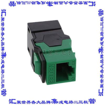 AX104018 连接器接插件10GX KCONN RJ45 COUPLER,GN