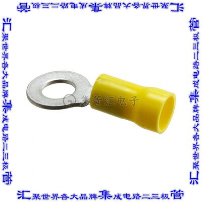 5-1377175-4 连接器接插件CONN RING CIRC 10-12AWG #1/4
