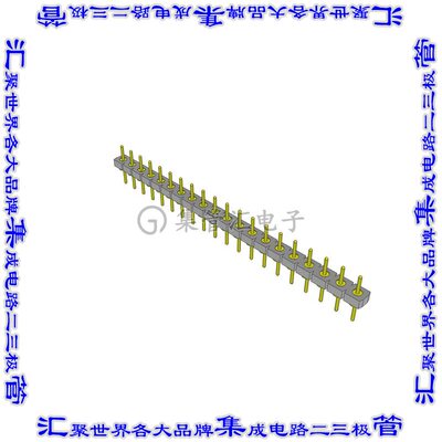 BBL-120-T-E 连接器接插件CONN HEADR LOPRO 20POS .100 TIN