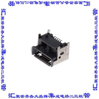 GMCB05821134CHR 连接器接插件MICRO USB AB 5POS RIGHT ANGLE SM