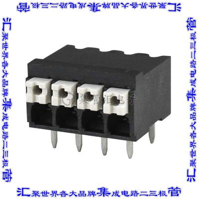 TBLH10-350-04BK 连接器接插件TERMINAL BLOCK, SCREWLESS, HIGH