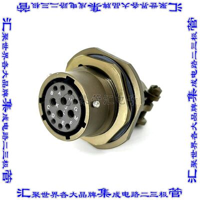 MSW07E14-12S 连接器接插件JAM NUT RECEPTACLE, ENVIRONMENTA