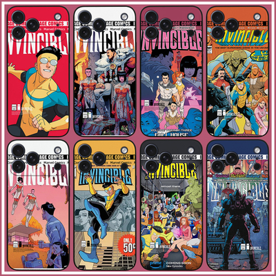 无敌少侠Invincible手机壳ip18promax动漫iqoo15漫画X300全包边pura80硅胶软壳mate80 K100pro米17nova16 S26