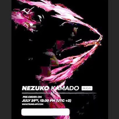 先行【定金】  TSUME IKIGAI 鬼灭之刃 祢豆子 1/6 正版限量雕像